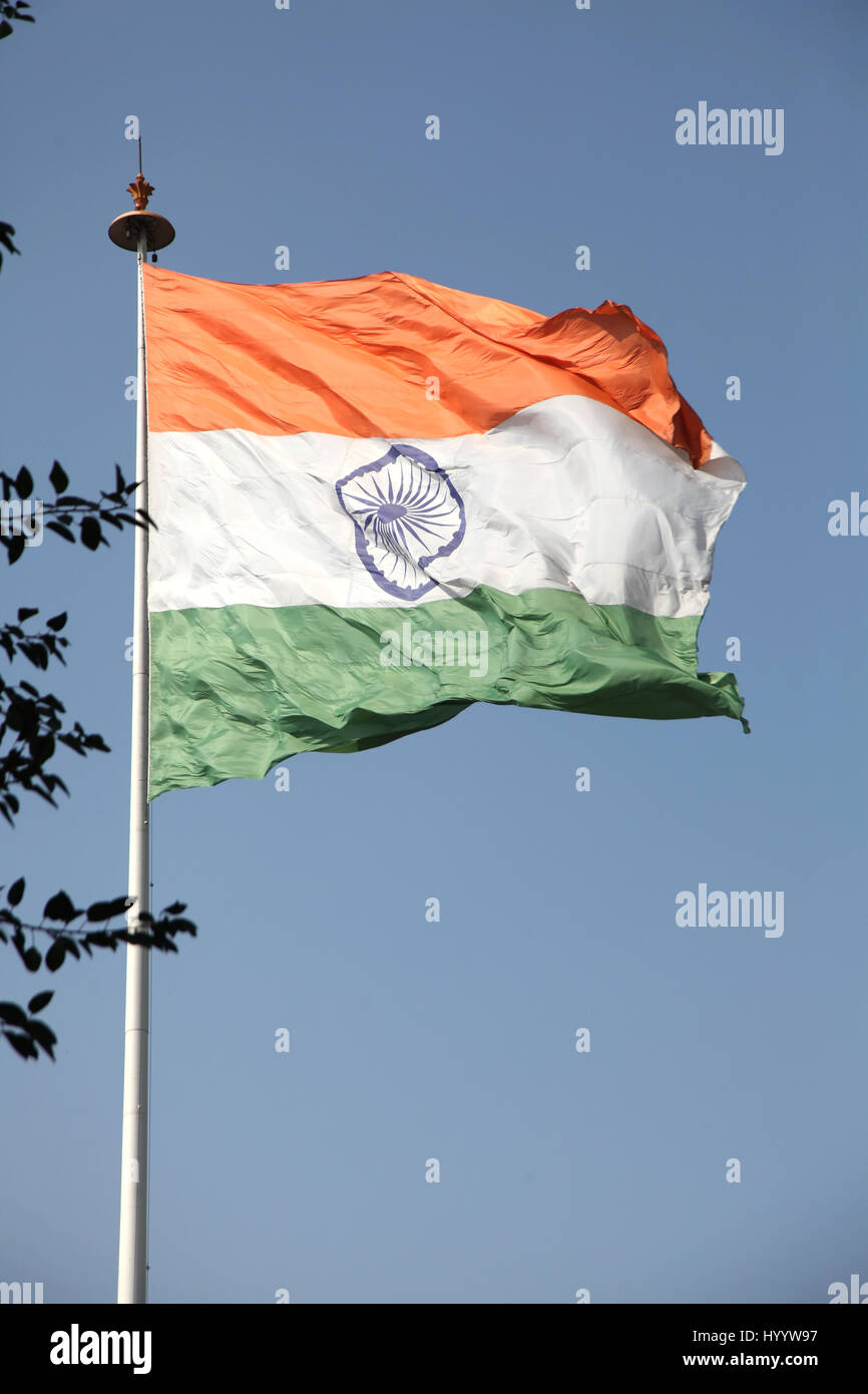 Flag of India at Central Park, Big Indian Flag, highest monumental flag ...