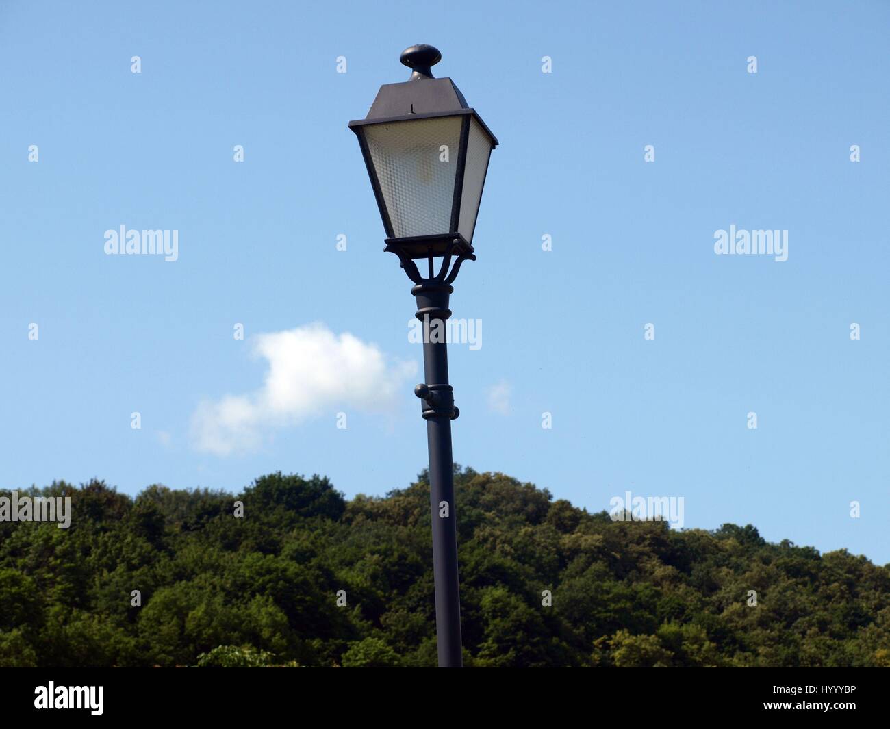 Retro street lamp Stock Photo - Alamy