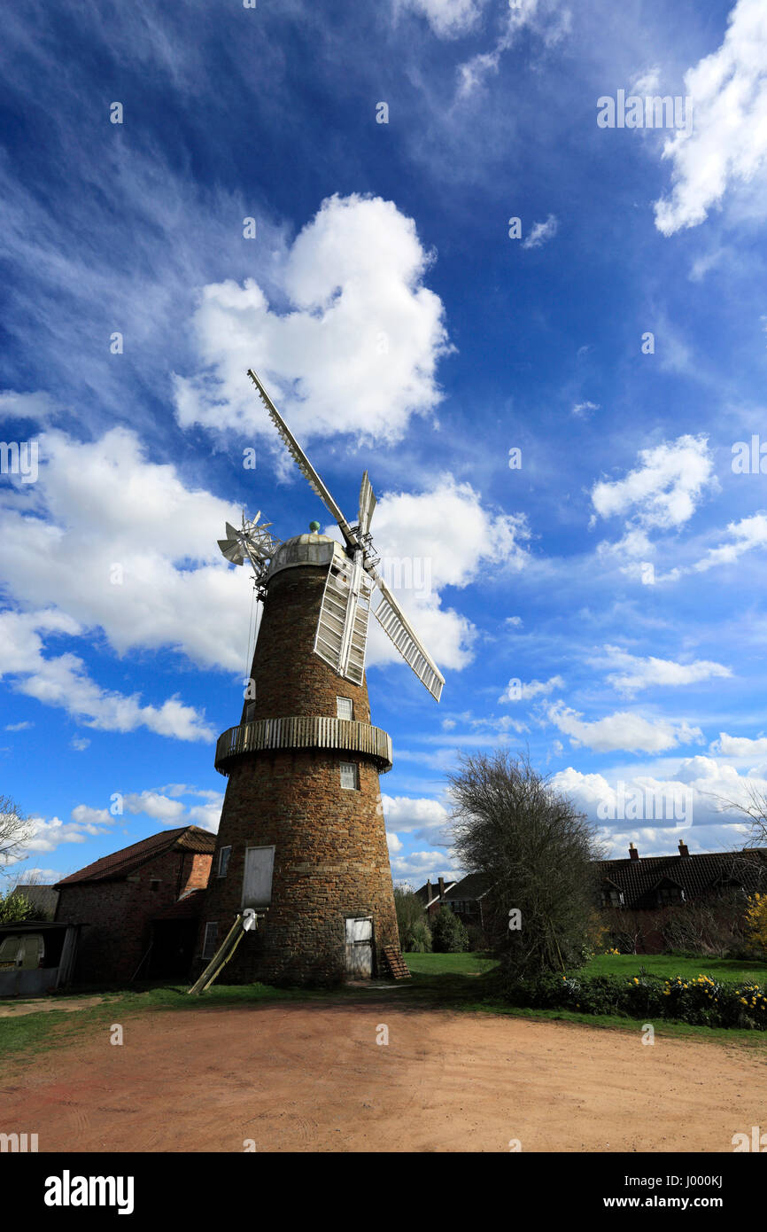 Whissendine Windmill, Wissendine village, Rutland County, England, UK ...