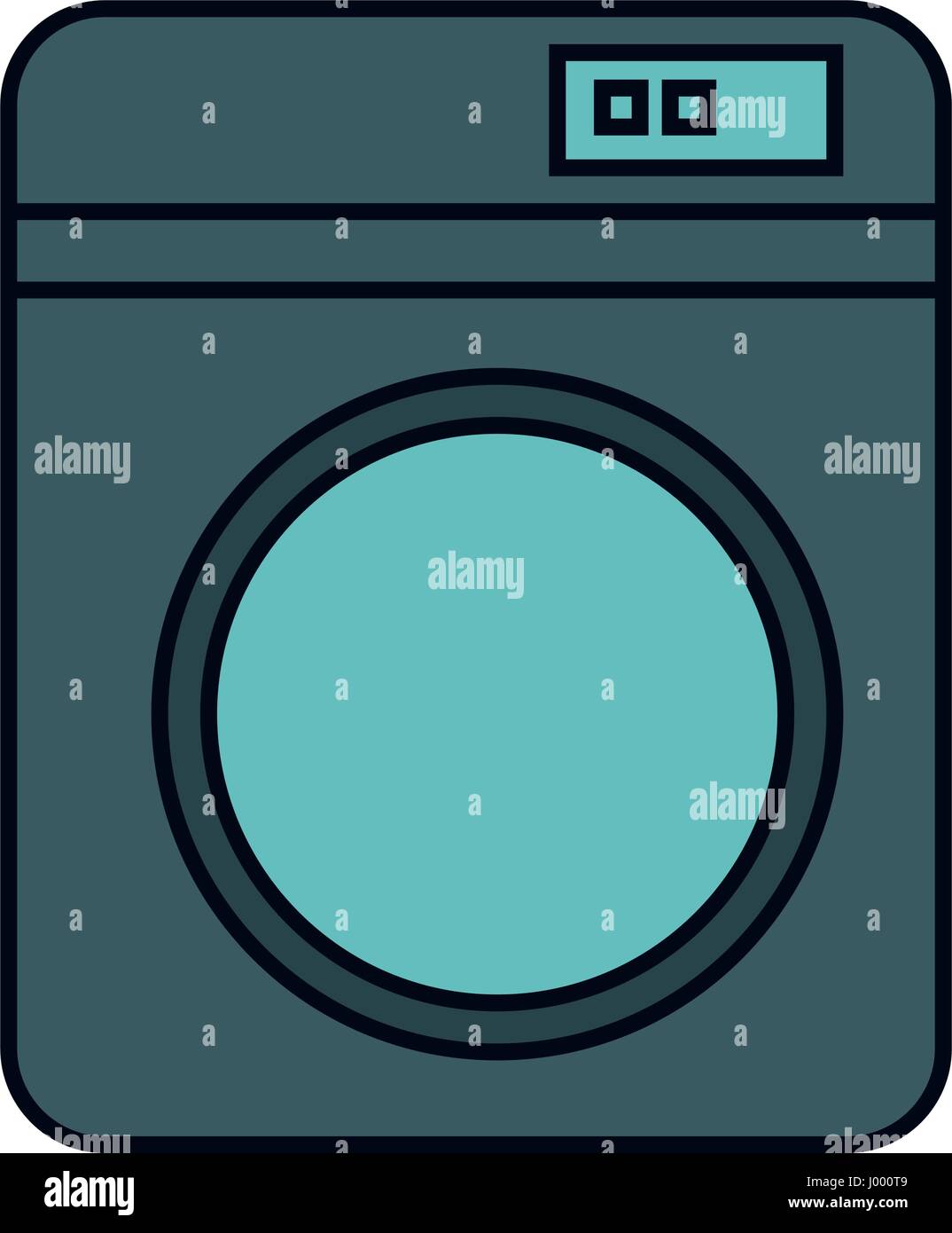 washer machine isolated icon vector illustration design Stock Vector ...