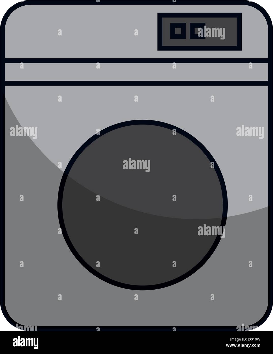 washer machine isolated icon vector illustration design Stock Vector ...