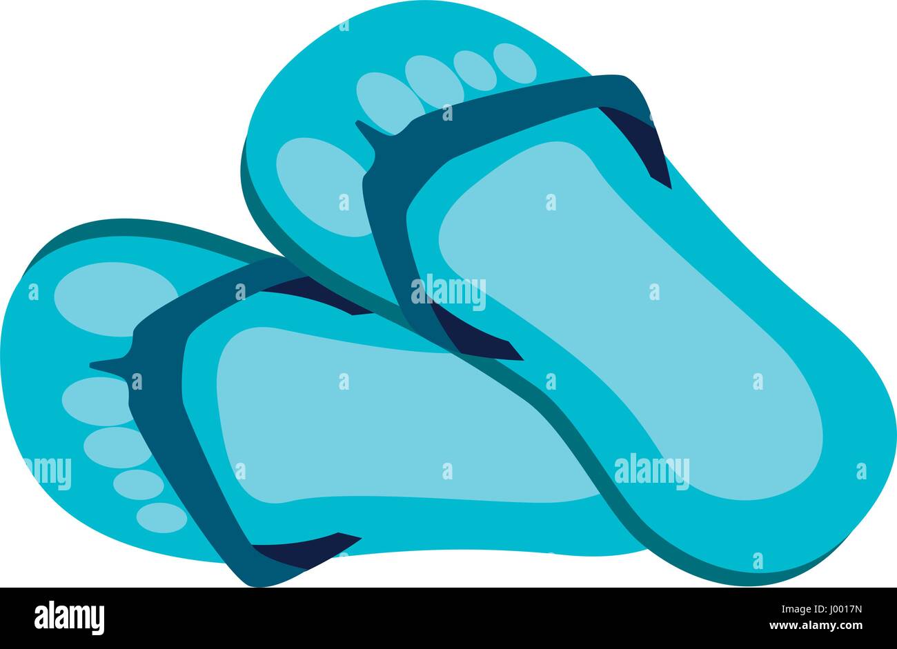 flip flops isolated icon vector illustration design Stock Vector Image & Art - Alamy