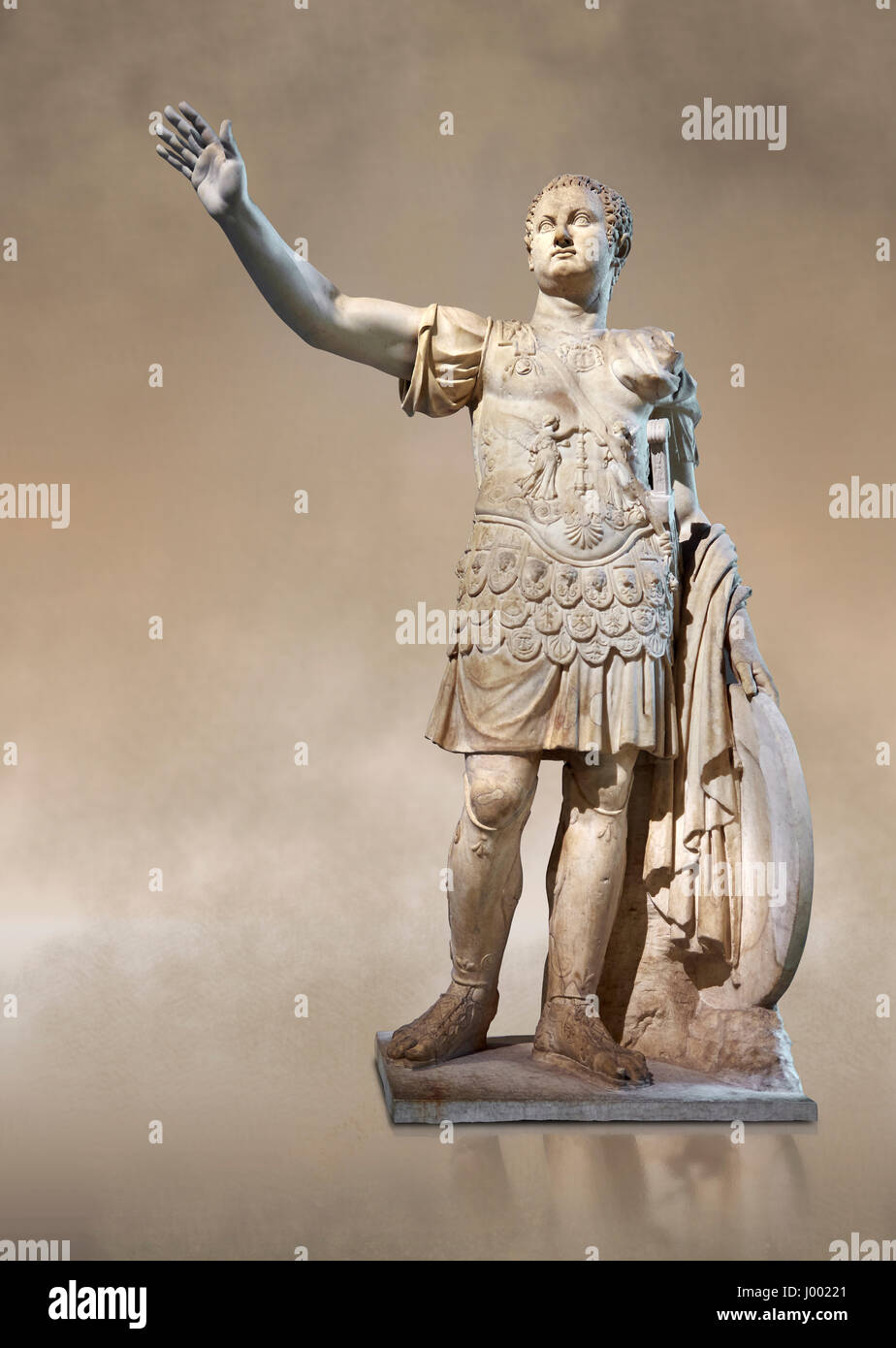 1st cent AD Roman statue of the Emperor Titus probably from Rome ...