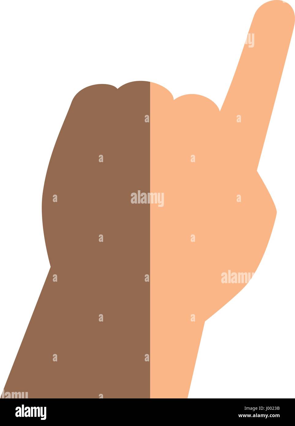 hand human pointer icon vector illustration design Stock Vector Image ...