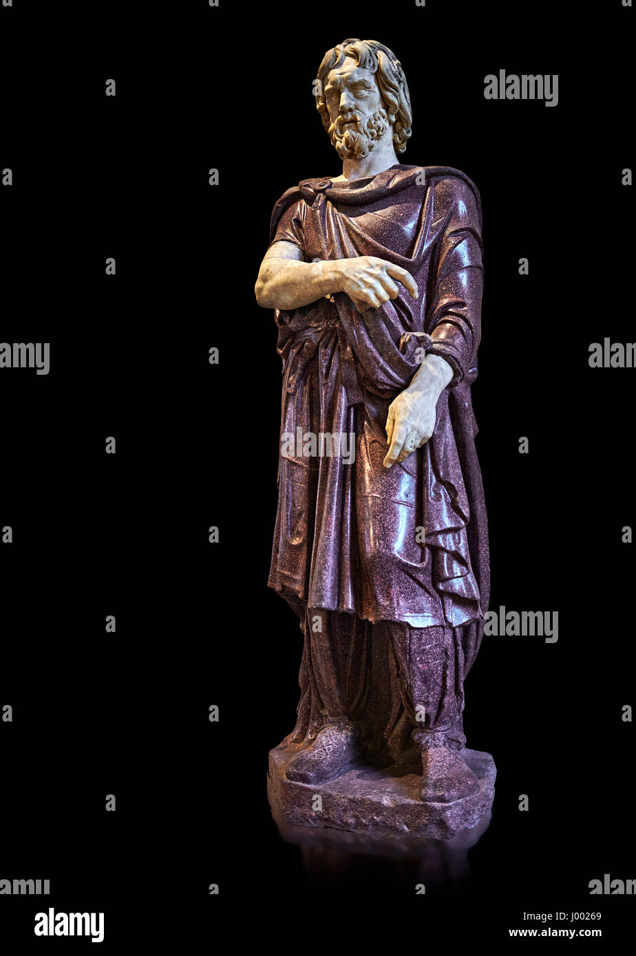 Statue of a Captive Barbarian - 2nd century Ad Roman sculpture made in ...