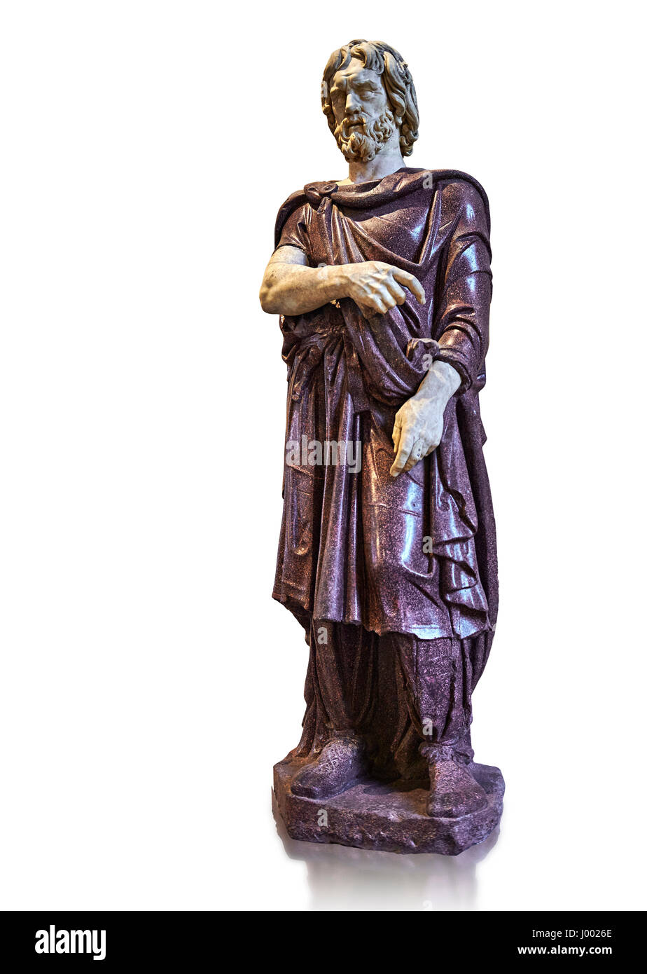 Statue of a Captive Barbarian - 2nd century Ad Roman sculpture made in ...