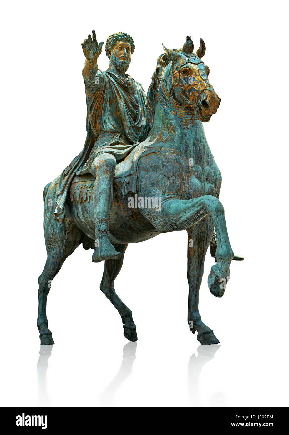 Emperor marcus aurelius bronze Cut Out Stock Images & Pictures - Alamy