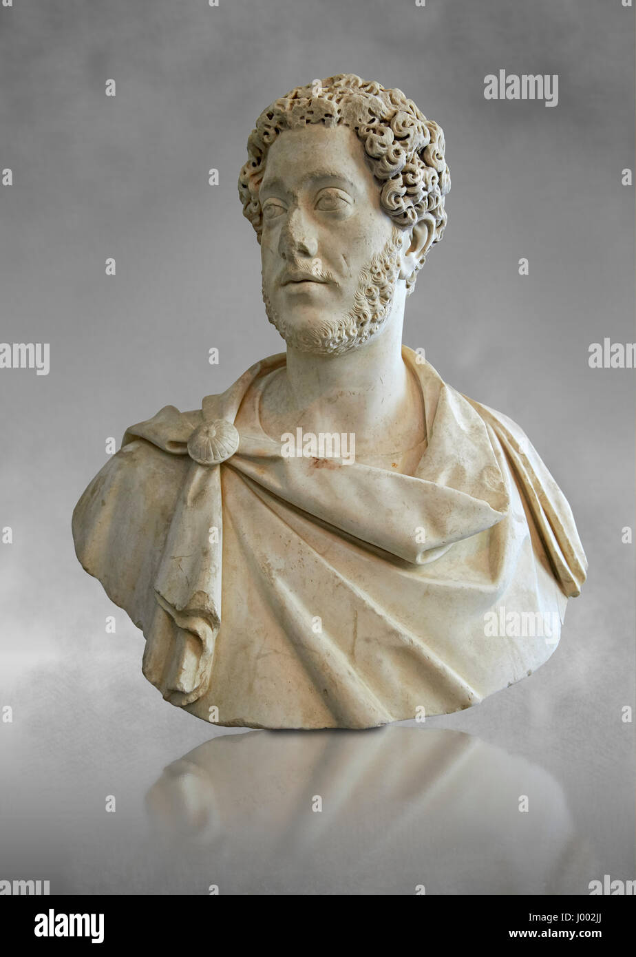 Roman Portrait bust of Roman Emperor Commodus, circa 180 AD excavated ...