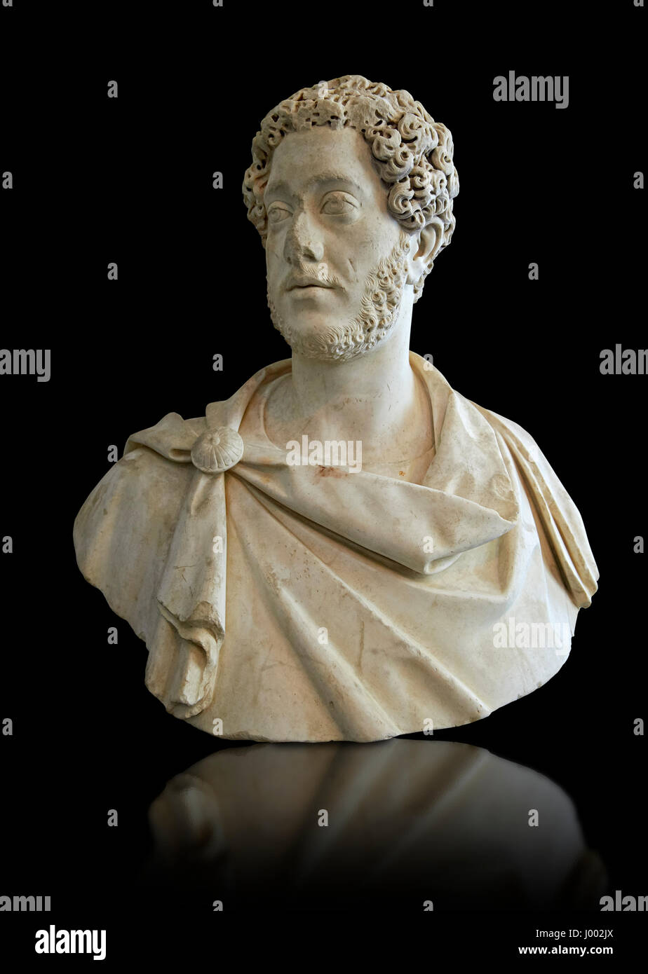 Roman Portrait bust of Roman Emperor Commodus, circa 180 AD excavated ...