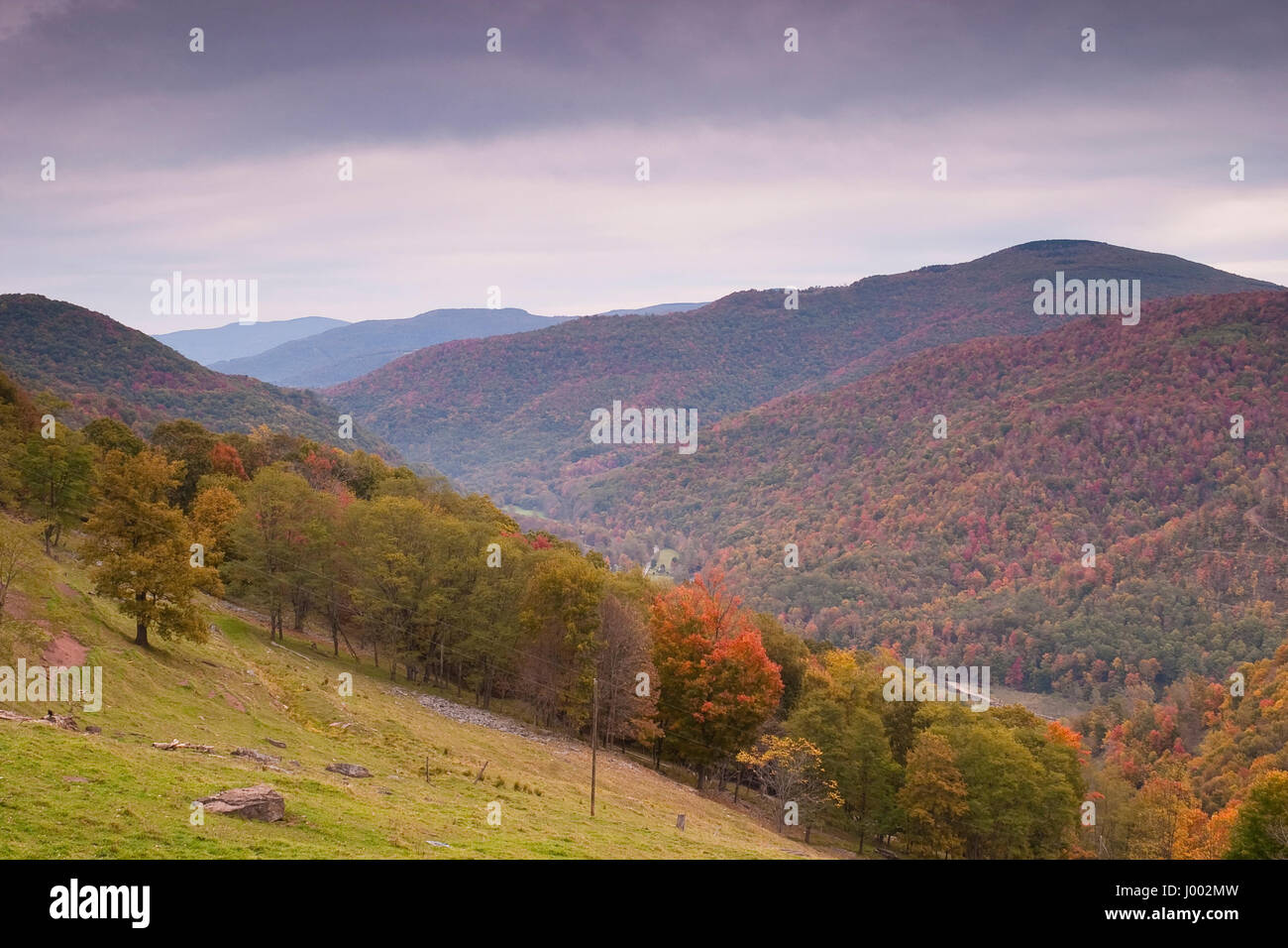 Fall Mountain Scenic Landscape Stock Photo - Alamy