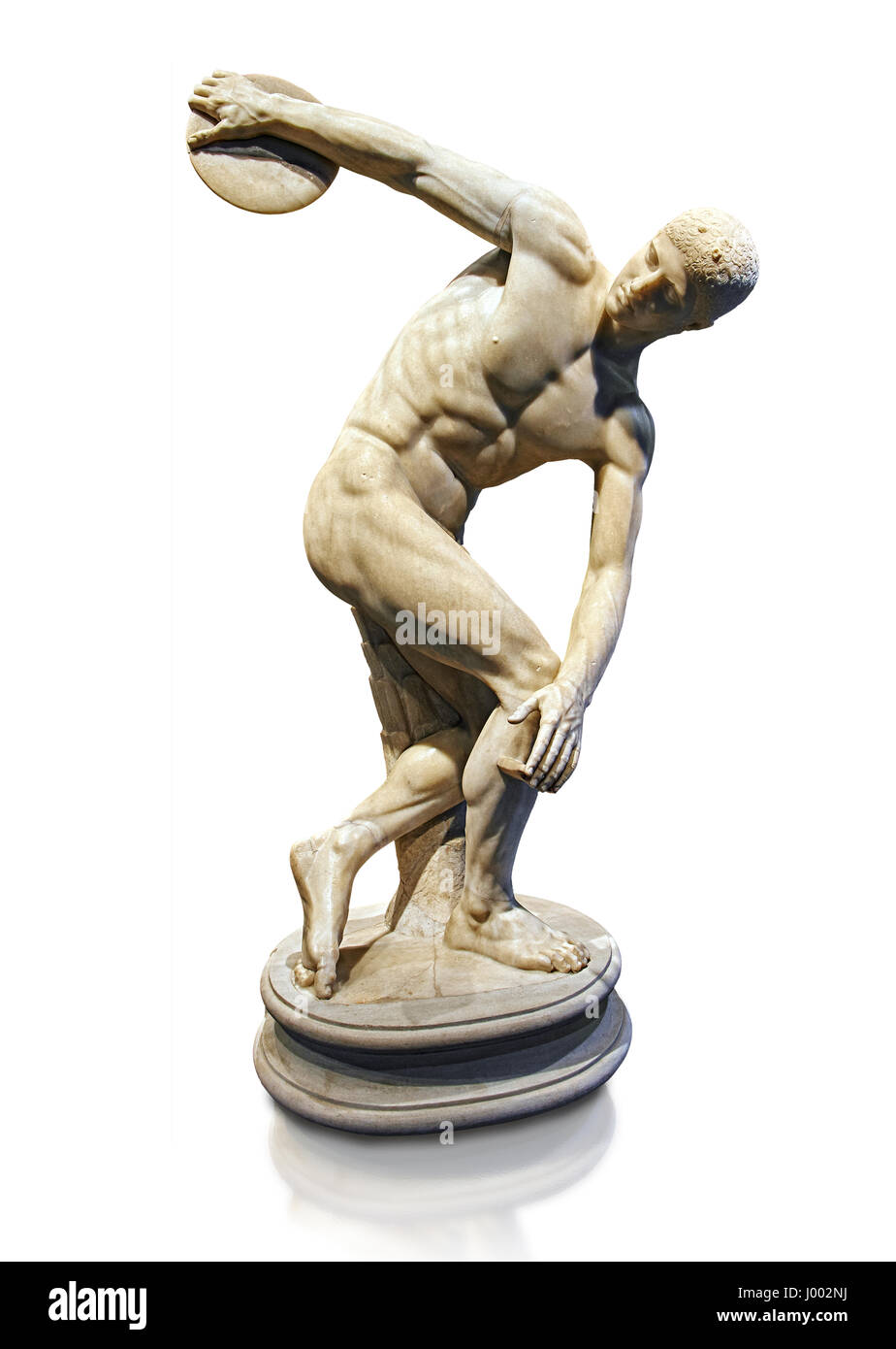 Roman Statue Discus Thrower at Melissa Trexler blog