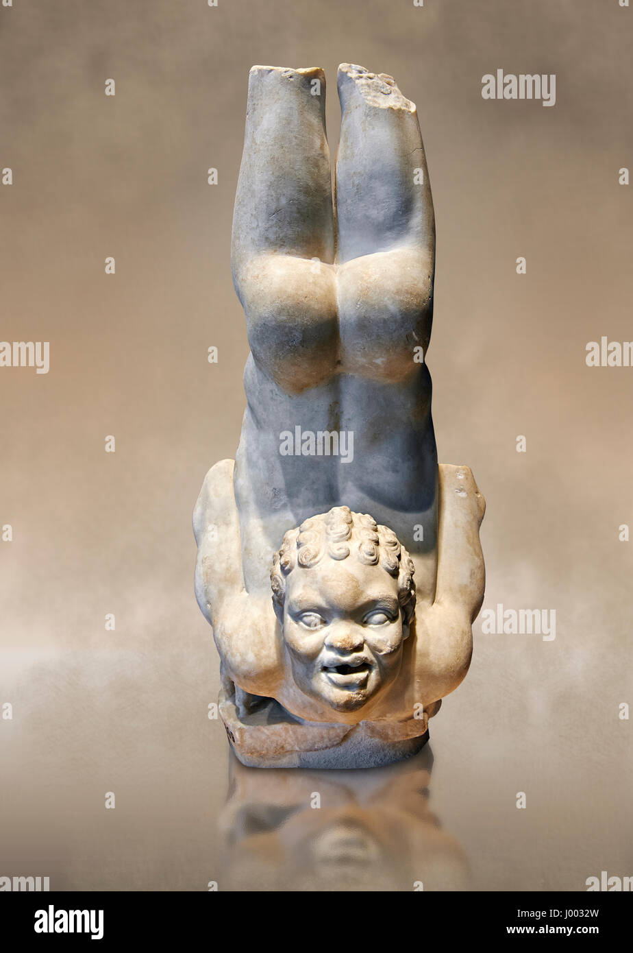 Roman statue of an African Acrobat, early Imperial period from the ...