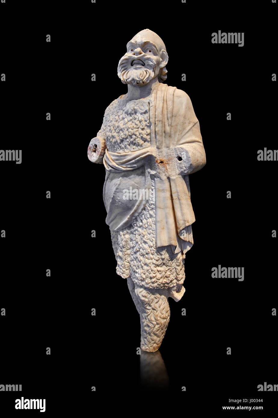 2nd century AD Roman statue of Silenus or Papposilenus excavated from ...