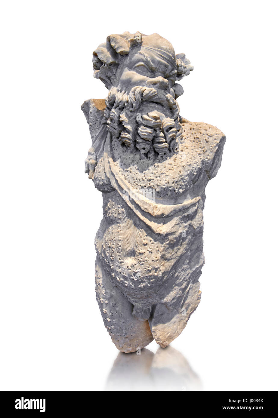 2nd cent AD Roman statue of Silenus or Papposilenus from the Villa ...
