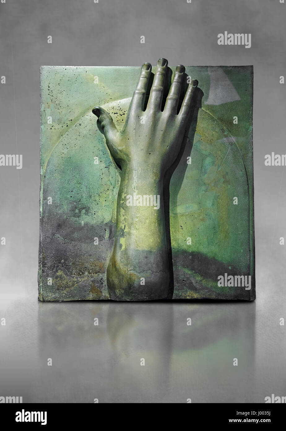 Roman decoration panels from the end of the beams of Roman ship, from ...