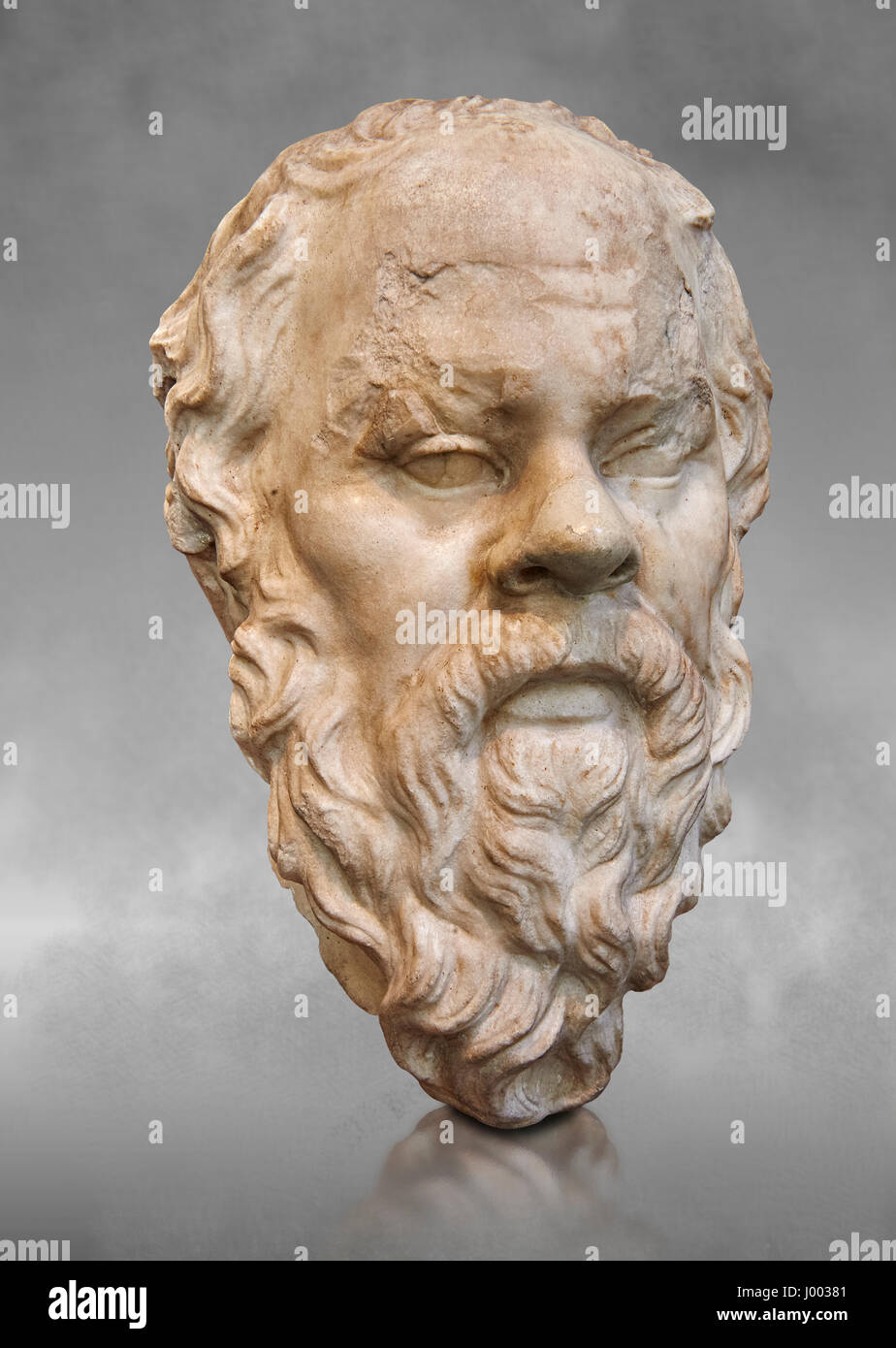 Busts of socrates hi-res stock photography and images - Alamy