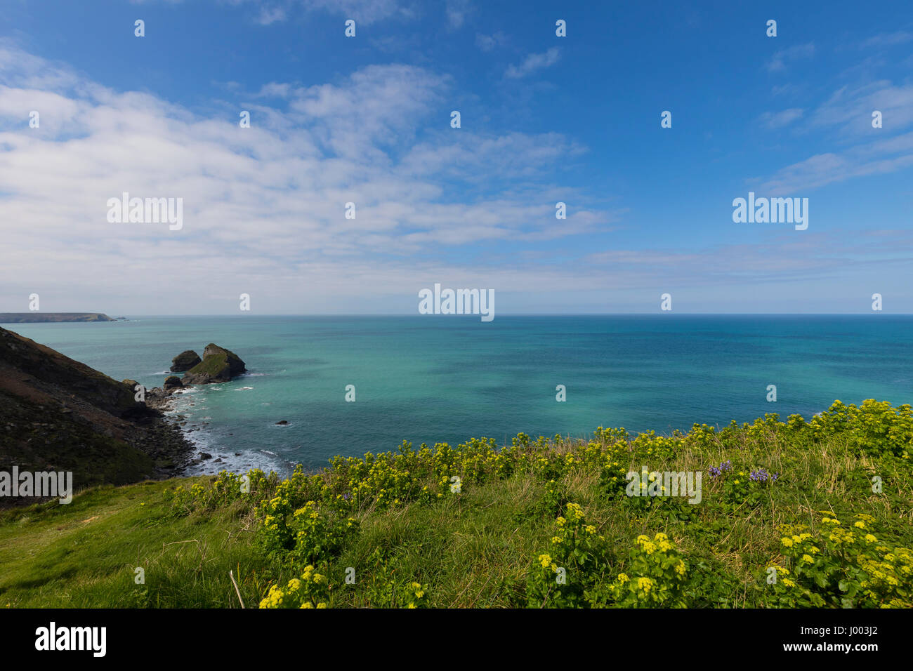 North Cliff, Cornwall, England Stock Photo - Alamy