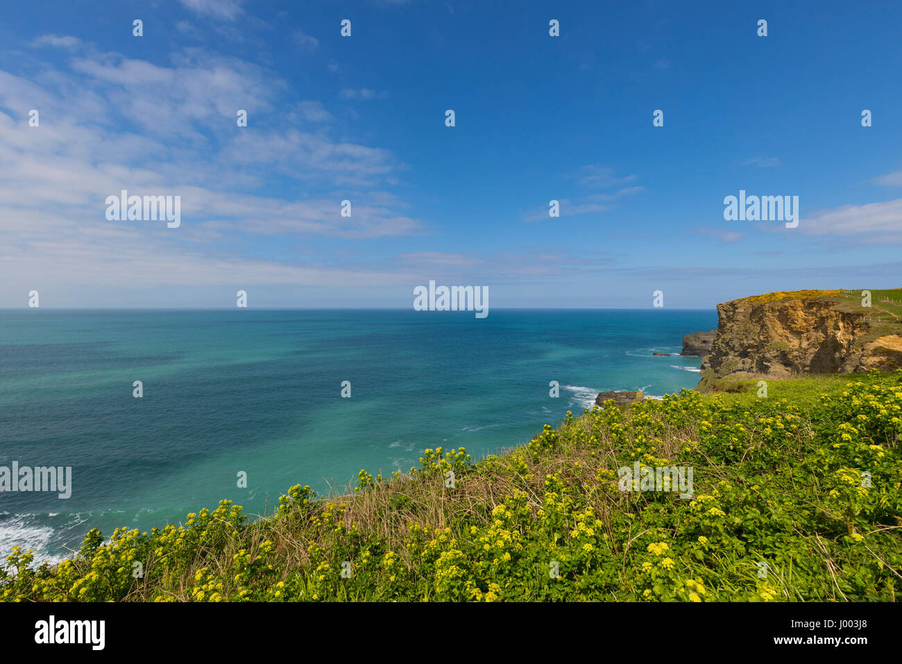 North Cliff, Cornwall, England Stock Photo - Alamy