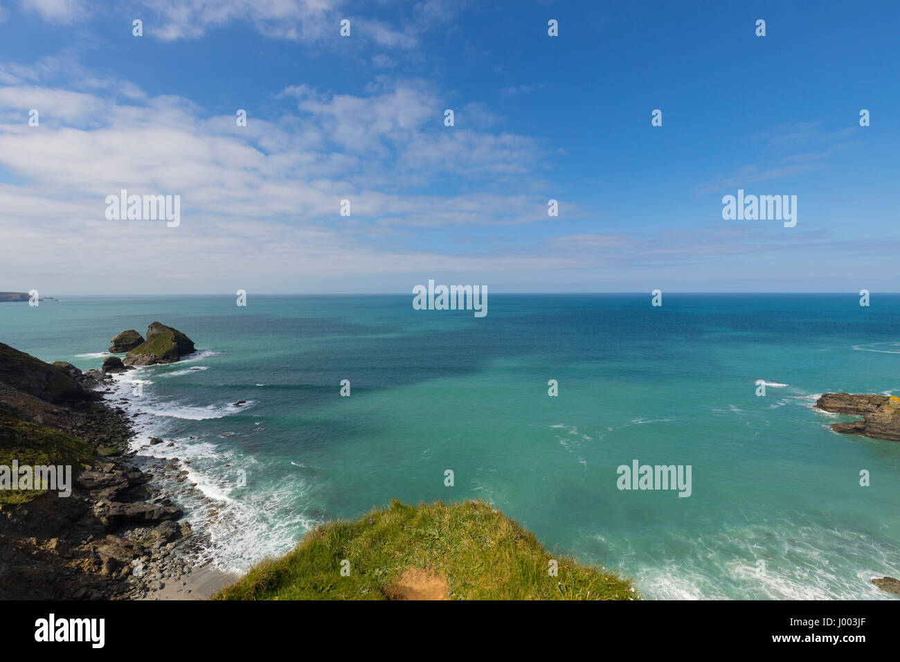 North Cliff, Cornwall, England Stock Photo - Alamy