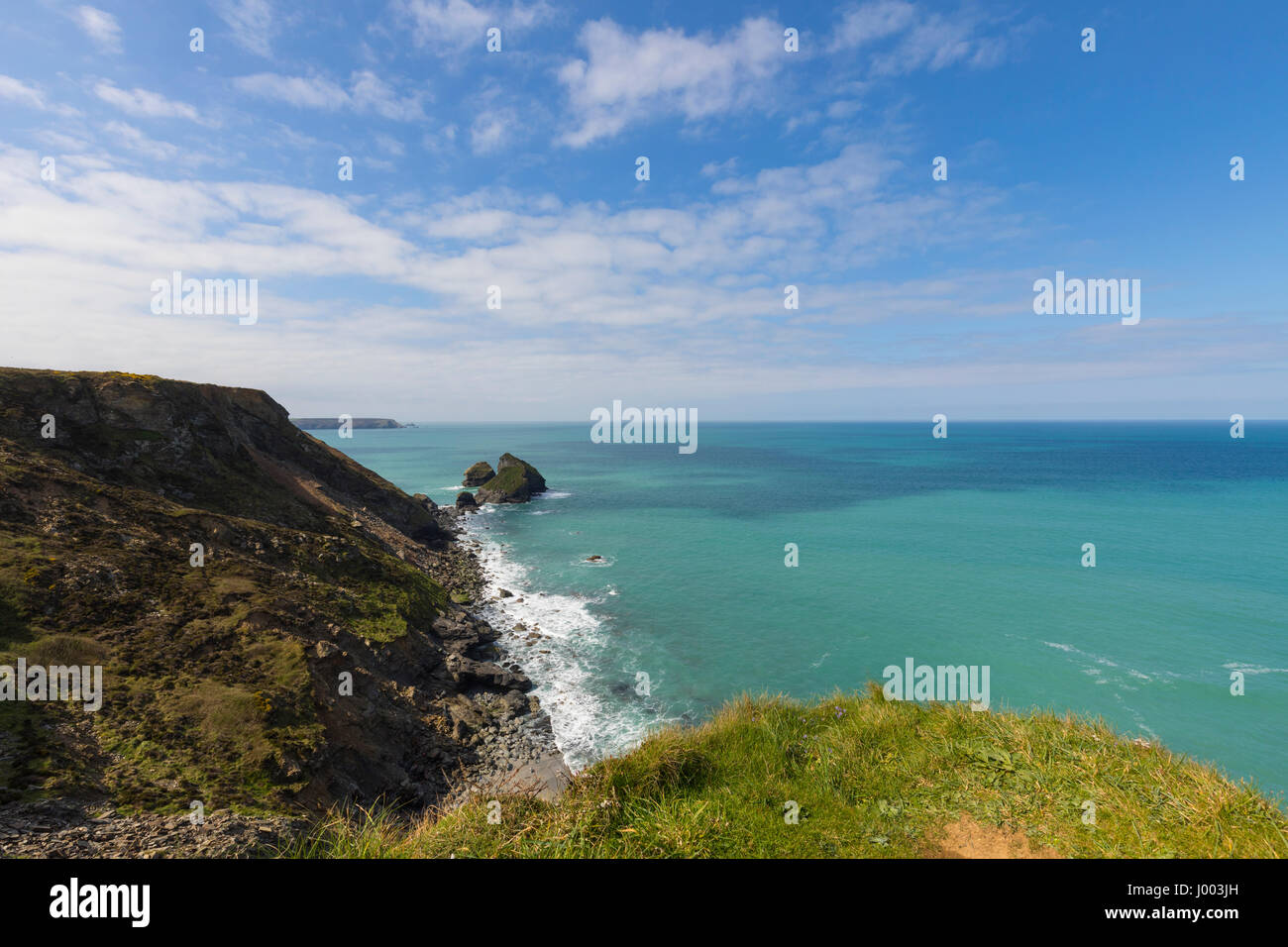 North Cliff, Cornwall, England Stock Photo - Alamy