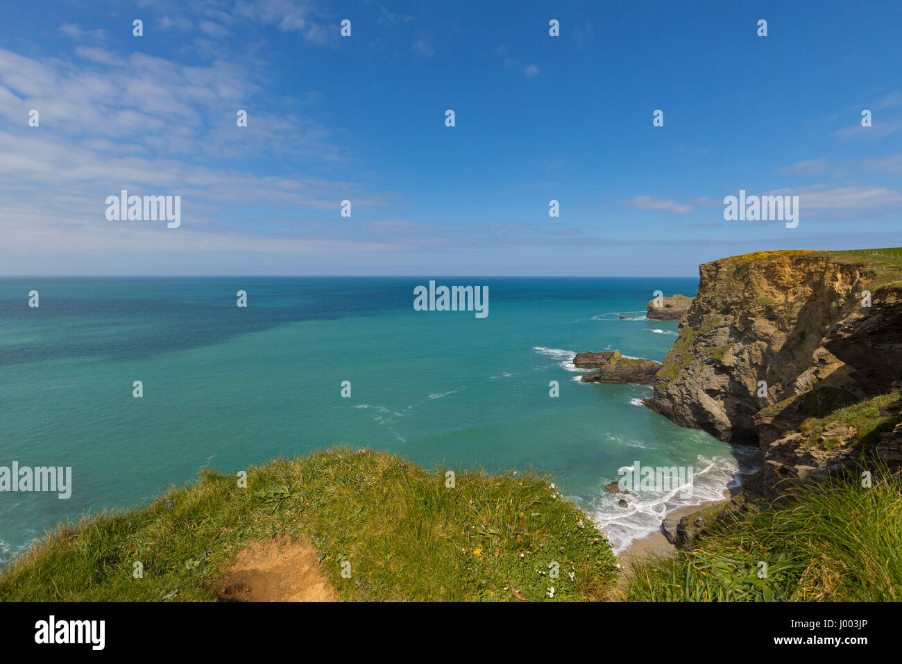 North Cliff, Cornwall, England Stock Photo - Alamy