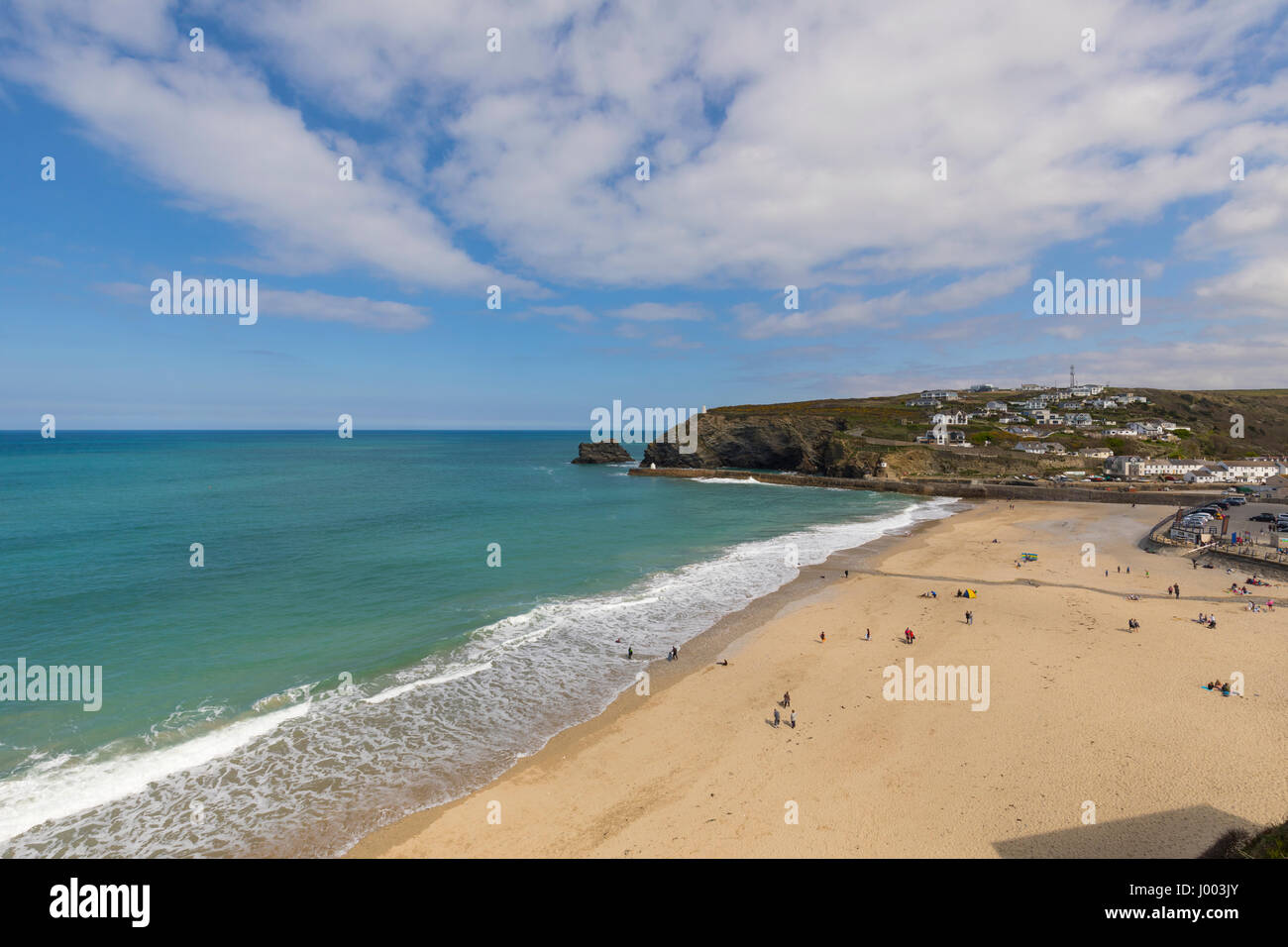 Portreath Beach, Cornwall, England Stock Photo - Alamy