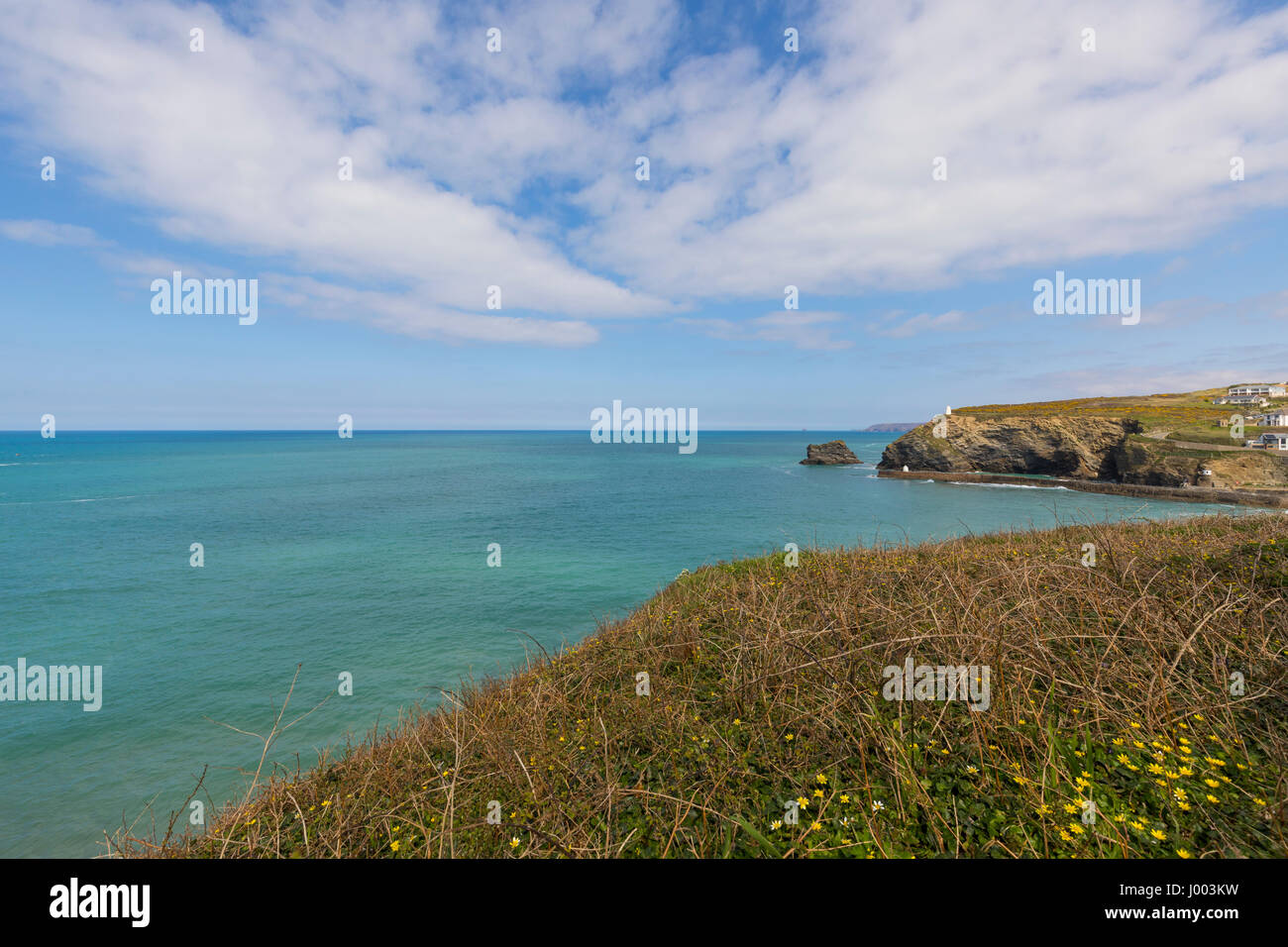 Portreath Beach, Cornwall, England Stock Photo - Alamy