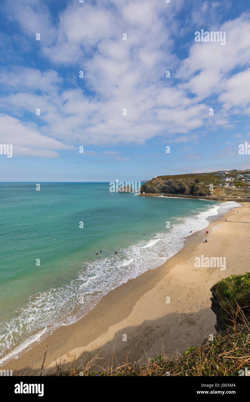 Portreath Beach, Cornwall, England Stock Photo - Alamy