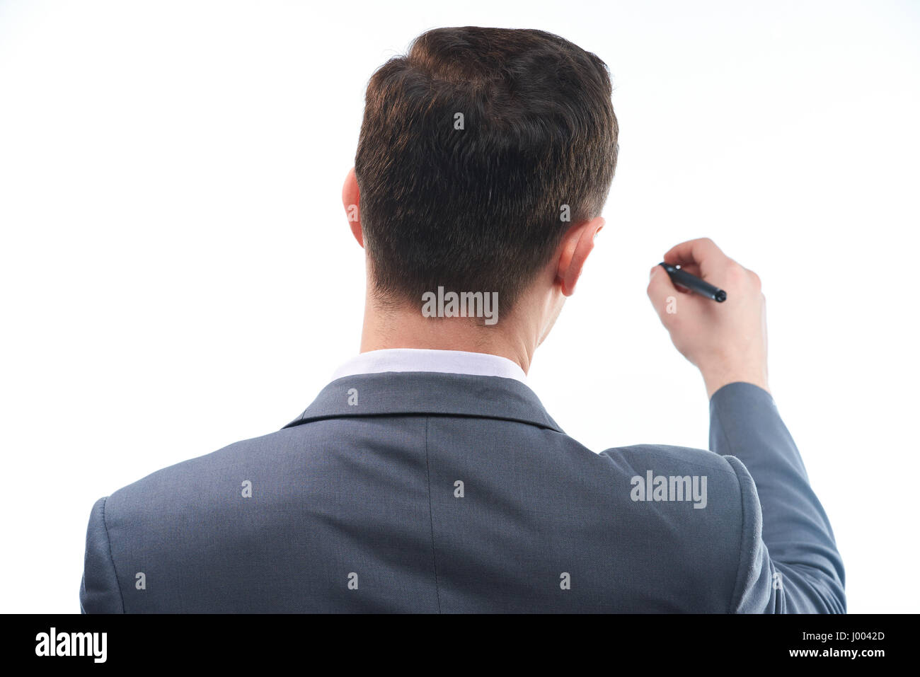 Person Writing On Board