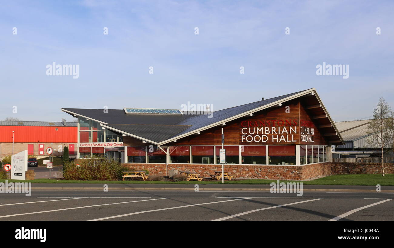 Cumbrian Food Hall Penrith Cumbria UK April 2017 Stock Photo - Alamy
