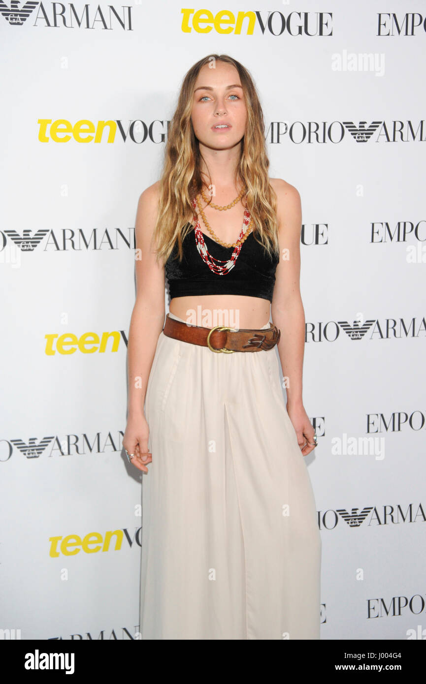 Zella Day attends the Teen Vogue Young Hollywood Issue Party on October ...