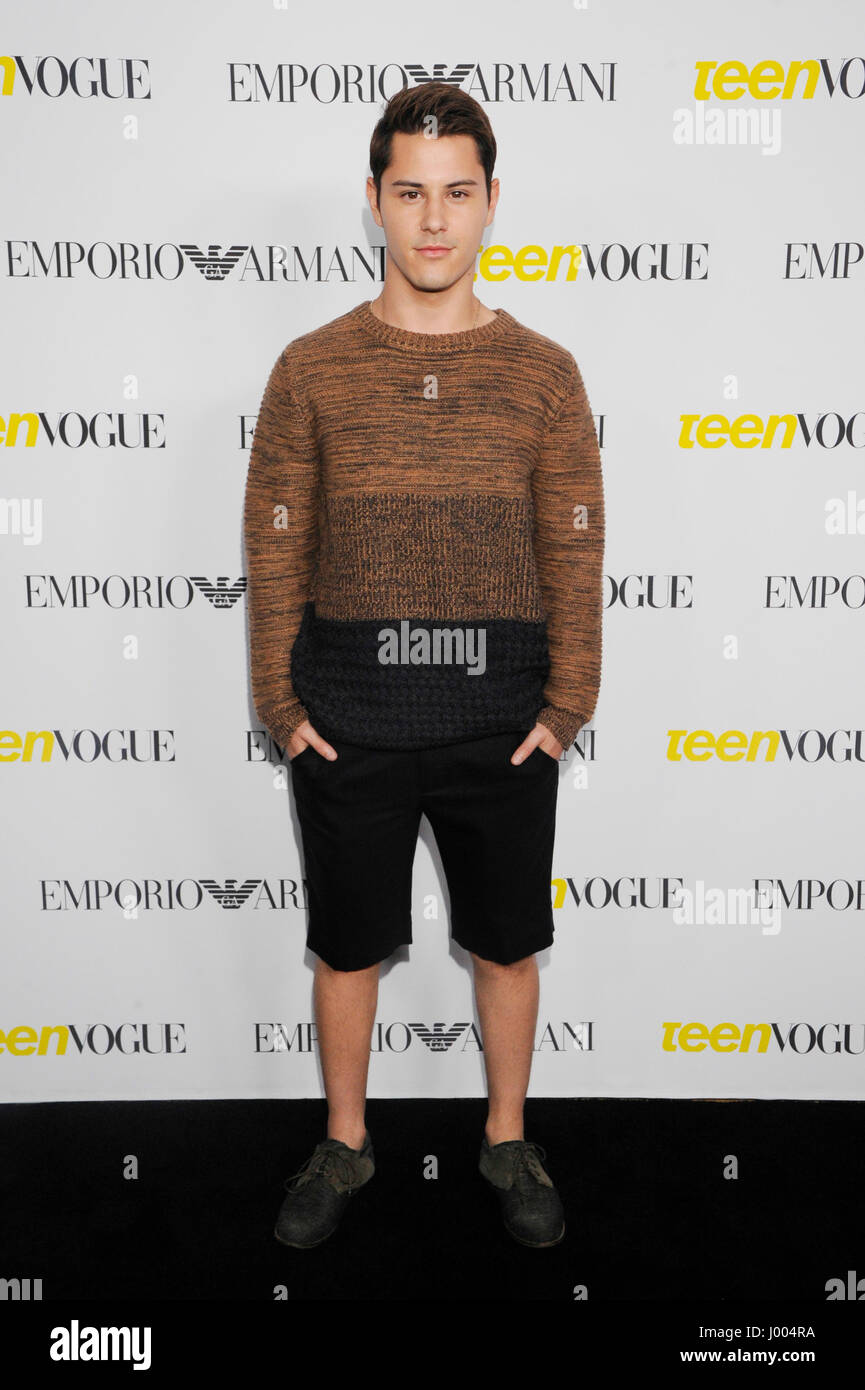 Michael J. Willett attends the Teen Vogue Young Hollywood Issue Party ...