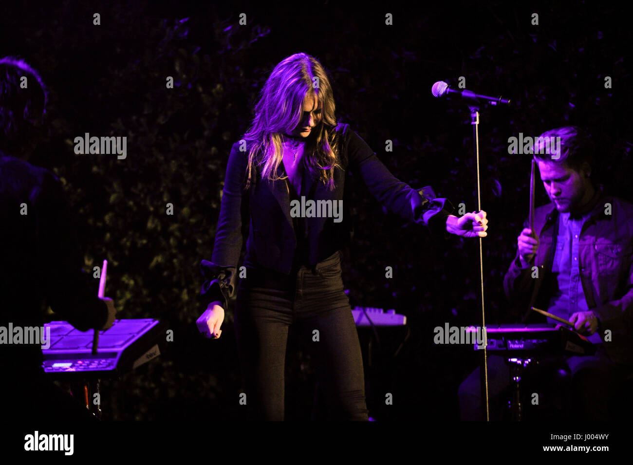 Singer Tove Lo performs inside at the Teen Vogue Young Hollywood Issue ...