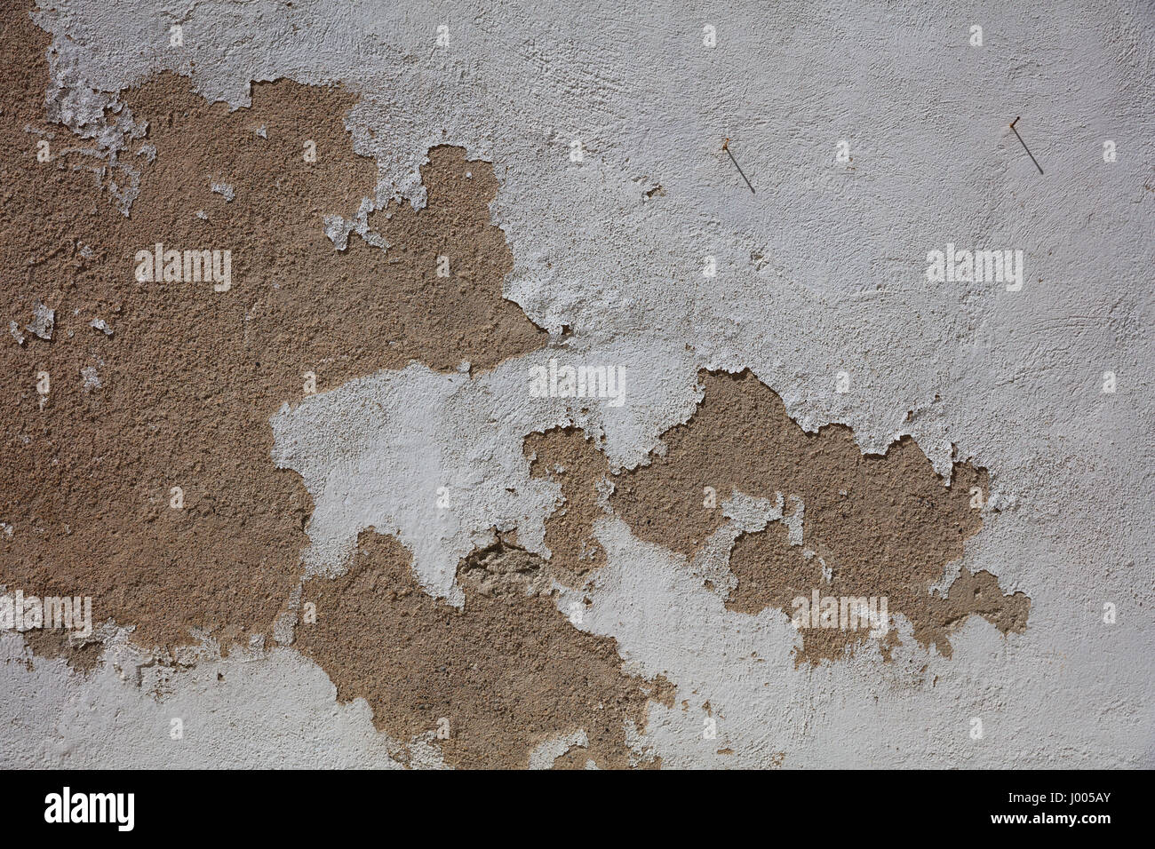 Painted wall background with paint partly faded Stock Photo - Alamy