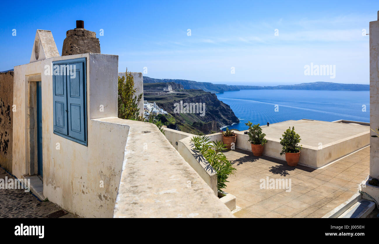 Terrace caldera view hi-res stock photography and images - Alamy