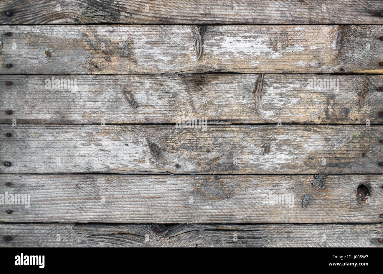 Wooden planks texture. Rustic weathered wood background with knots ...