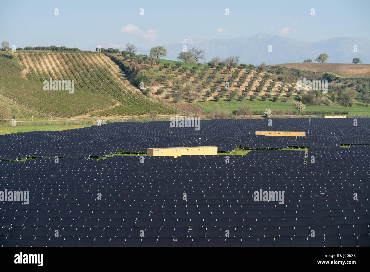 Photovoltaics, italy hi-res stock photography and images - Alamy