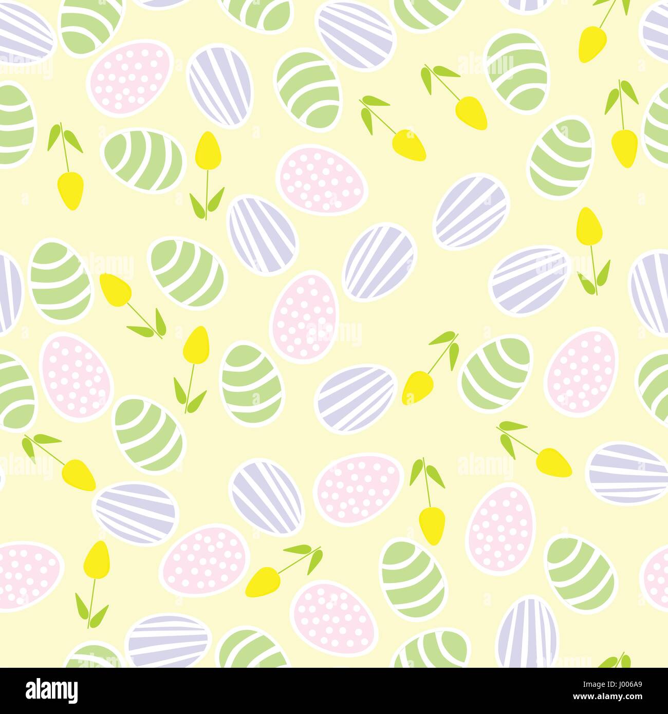 Seamless pattern of Easter eggs Stock Vector Image & Art - Alamy