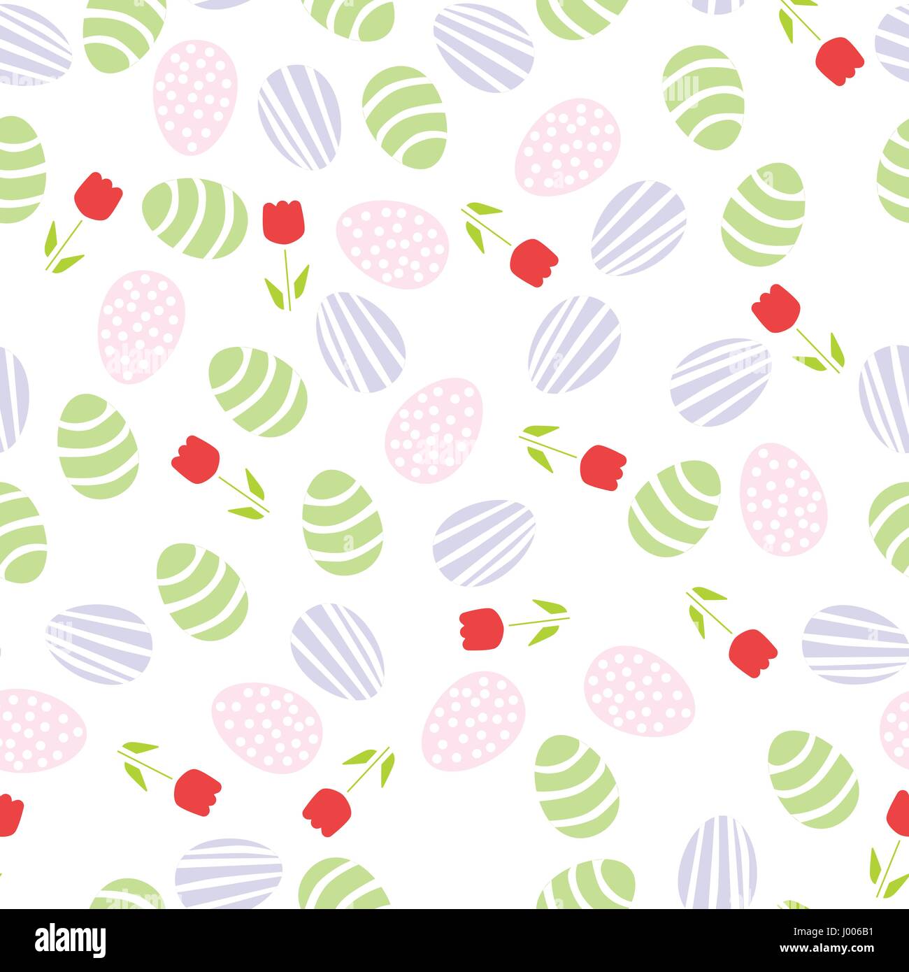 Seamless pattern of Easter eggs Stock Vector Image & Art - Alamy