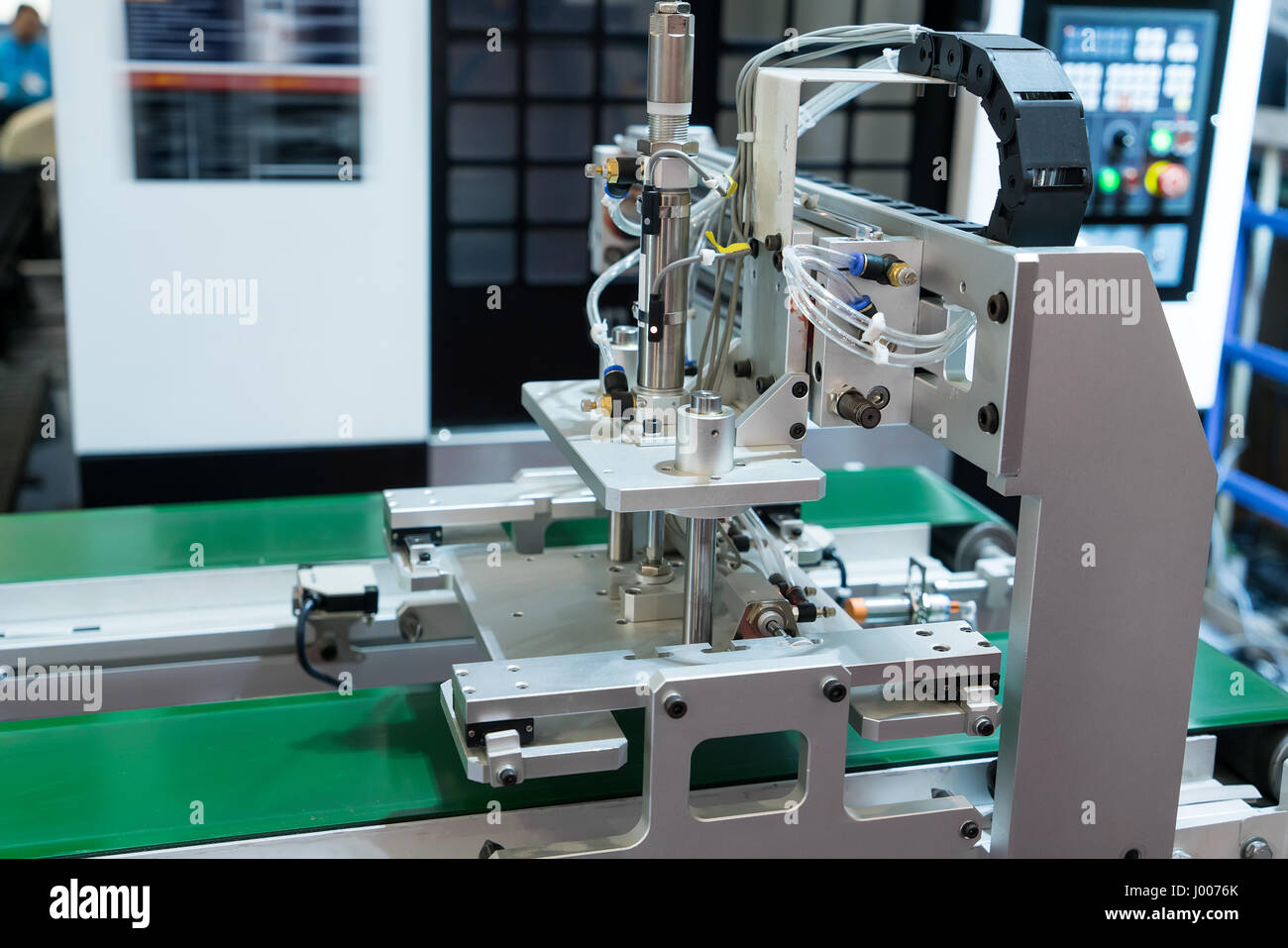 industrial machine and factory robot arm,Smart factory industry 4.0 ...