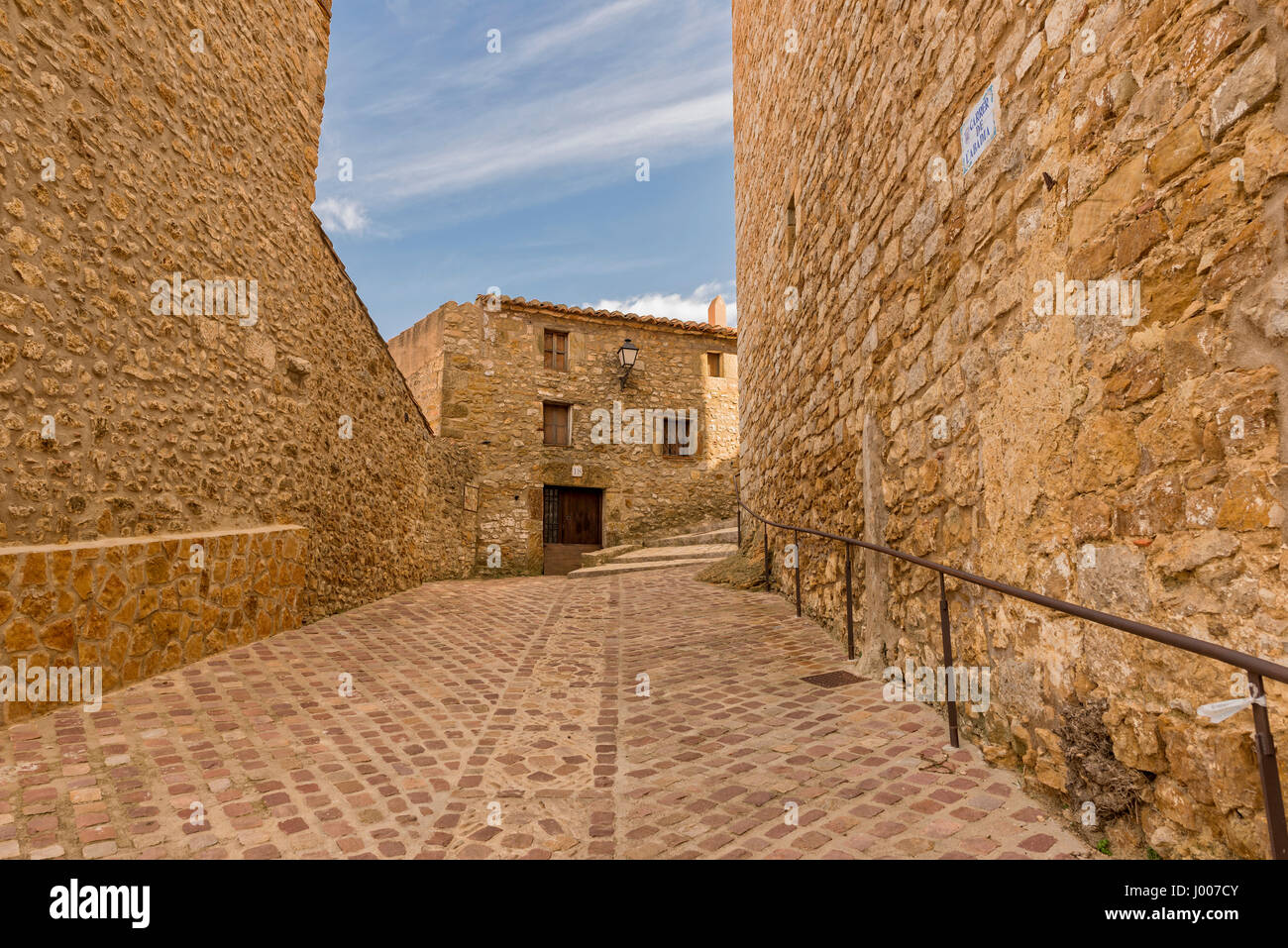 The town of Culla in Castellón, Valencia Stock Photo - Alamy