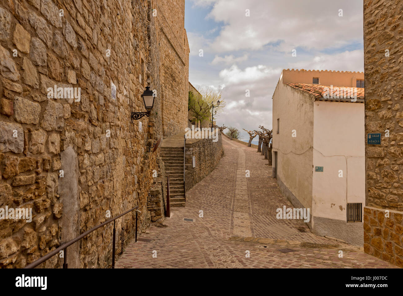 The town of Culla in Castellón, Valencia Stock Photo - Alamy