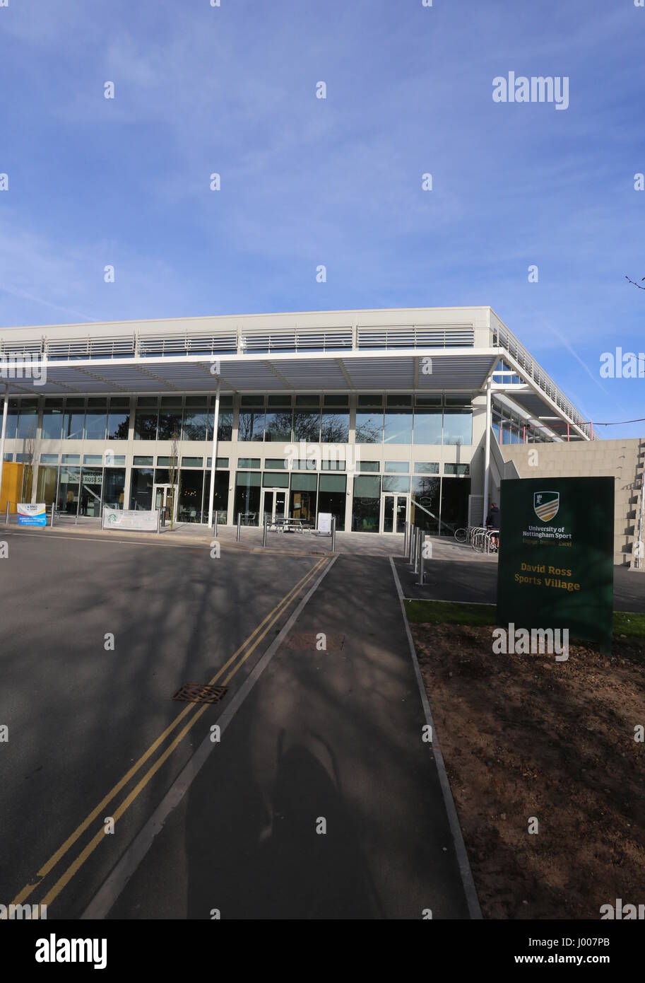 David Ross sports village Nottingham UK April 2017 Stock Photo - Alamy
