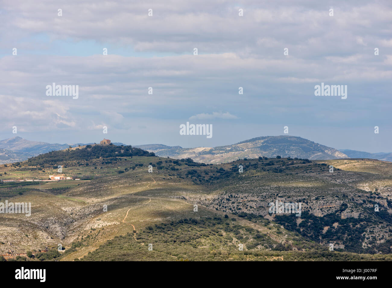 The town of Culla in Castellón, Valencia Stock Photo - Alamy