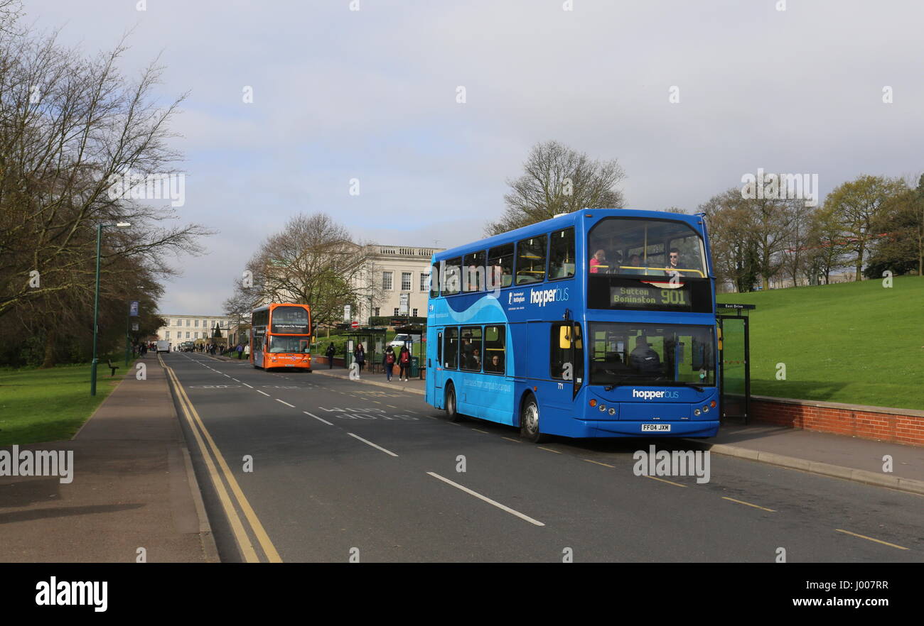 Nottingham bus hi-res stock photography and images - Alamy