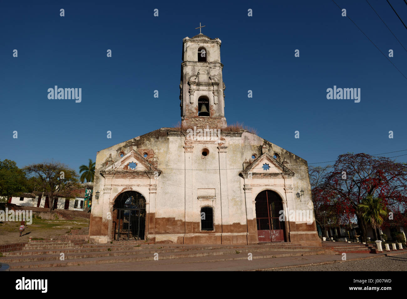 Old Church in Trinidad Stock Photo - Alamy