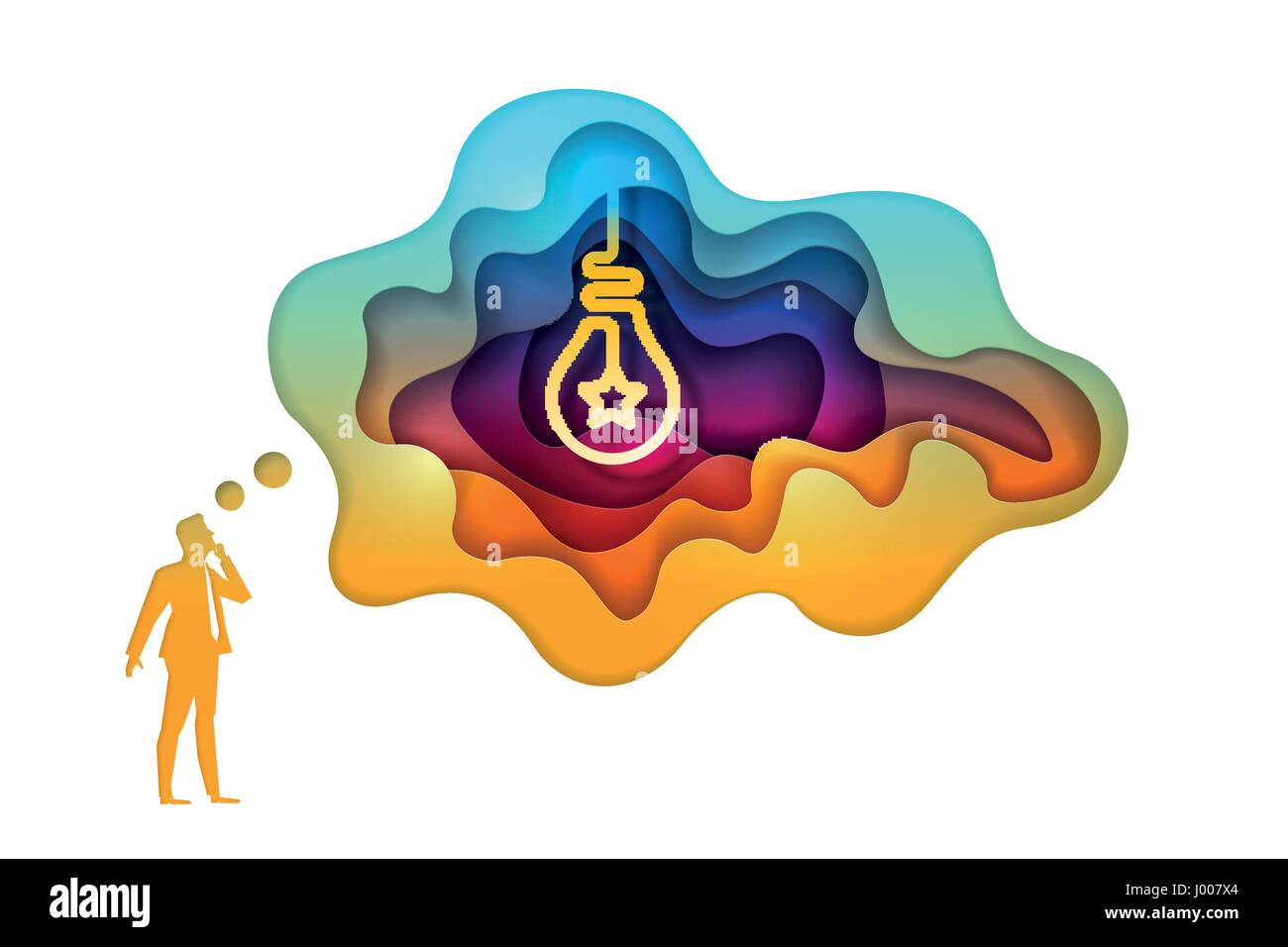 Creativity business solution Cut Out Stock Images & Pictures - Alamy