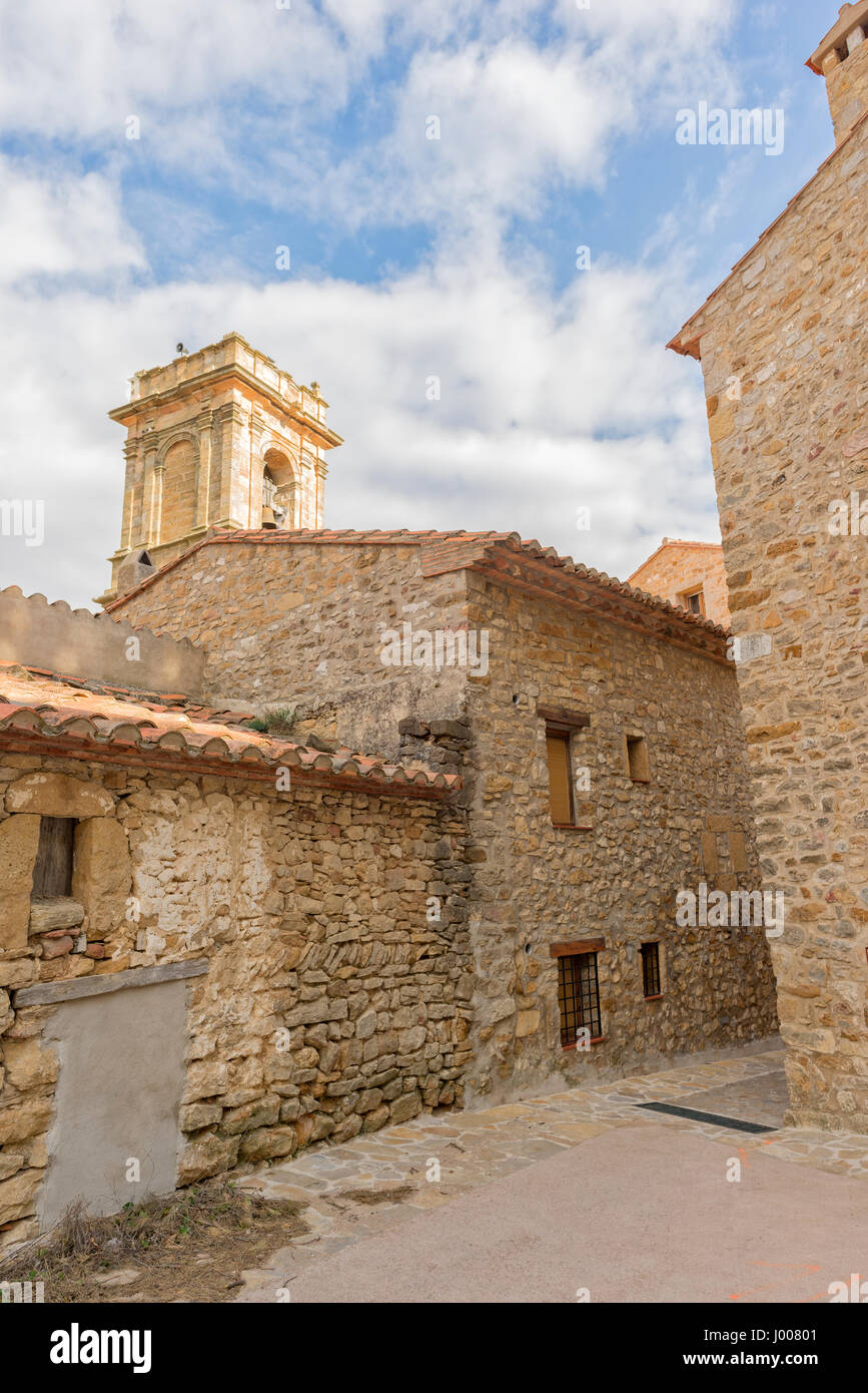 The town of Culla in Castellón, Valencia Stock Photo - Alamy