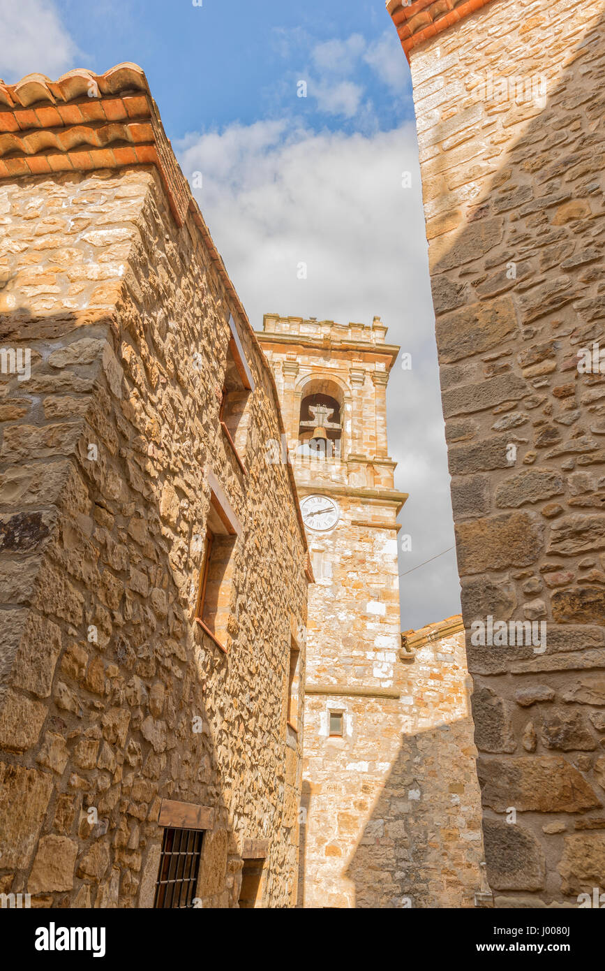 The town of Culla in Castellón, Valencia Stock Photo - Alamy
