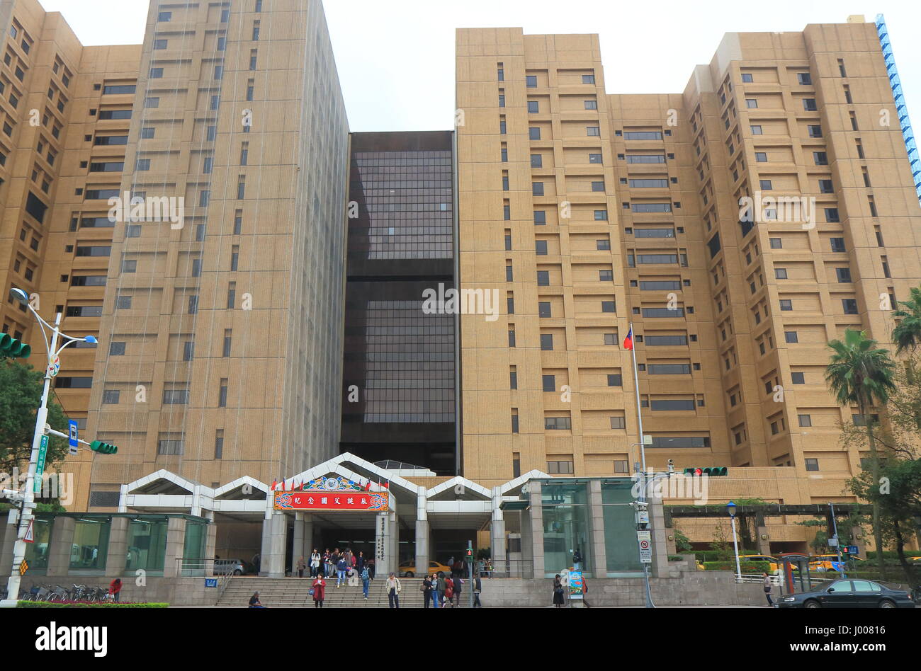 People visit National Taiwan University in Taipei Taiwan. National ...